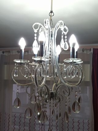 lampadario gocce