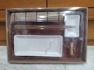 Set per Sushi in bambu' nuovo blisterato