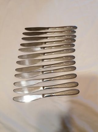 set 12 coltelli da tavola acciaio nuovi