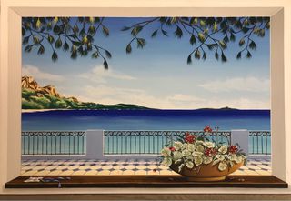 Tela dipinta a mano: 150X100