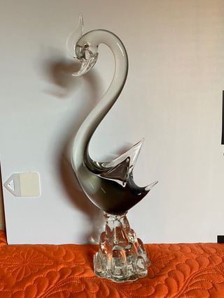 Cigno in vetro di Murano