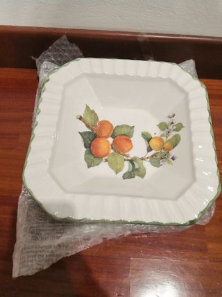 piatto ottagonale Ceramica DUE TORRI