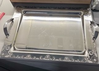 Vassoio Acciaio INOX Tresors 