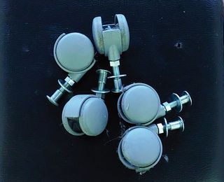 Set 5 ruote per mobile/carrello