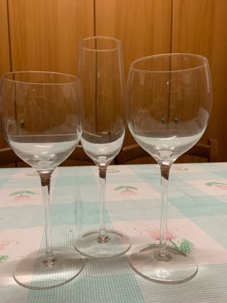 Servizio bicchieri di cristallo