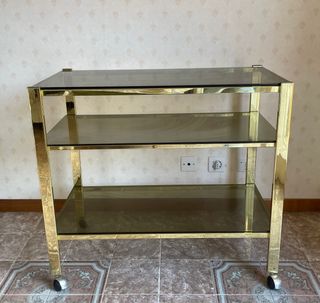 Carrello rotelle 2 piani