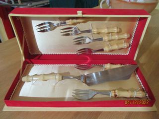 Set da dolce NEO Inox vintage anni 60