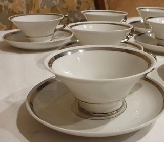 Servizio caffè Richard Ginori da 6 persone anni 50