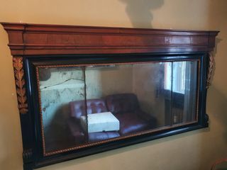 Antiquariato - Caminiera specchiera antica