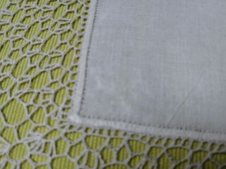 Centrotavola rettangolare fatto a mano 