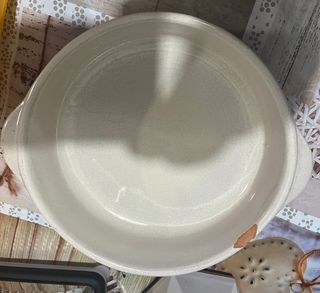 Terrina tonda terracotta per forno la castellana 