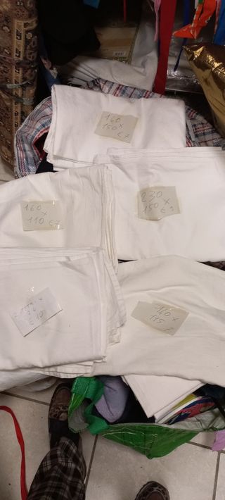 tovaglie di puro cotone come nuove 