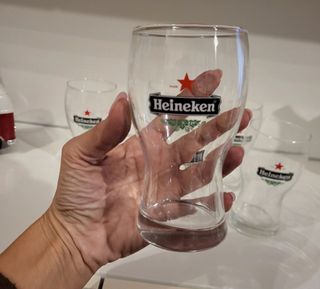 set 6 bicchieri vintage birra