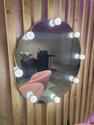 specchio rotondo luminoso led diametro 60