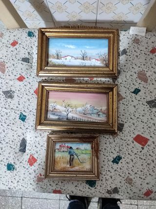 3 quadri piccoli