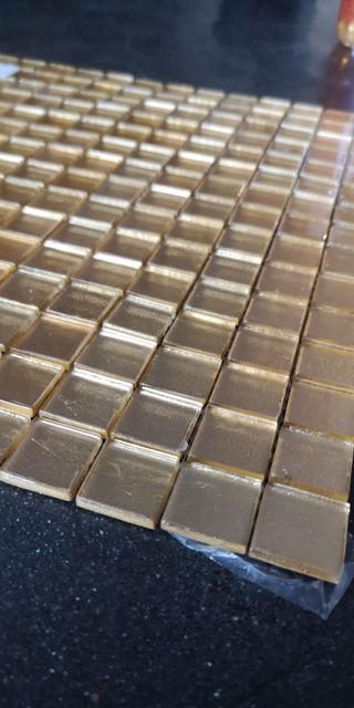 Centrotavola Foglia Oro