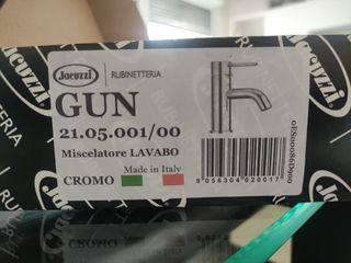 Miscelatore lavabo Jacuzzi serie GUN