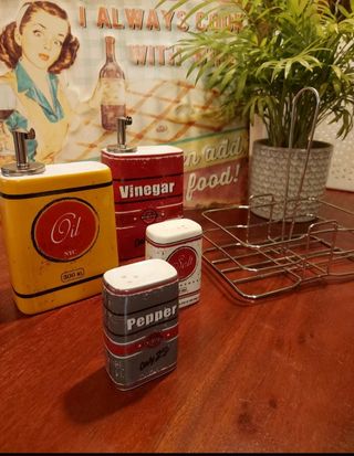 Set condimenti vintage 