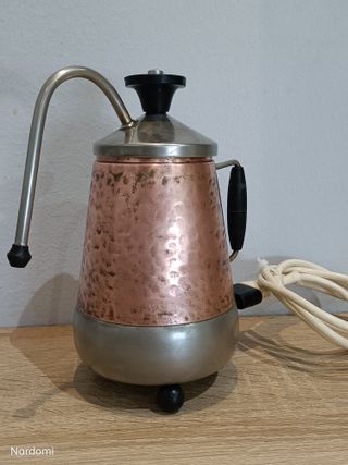 CAFFETTIERA 3-C PROCESS ELETTRICA del 1950/55 RAME