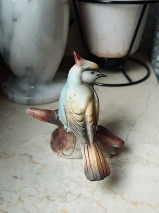 Uccello in porcellana 