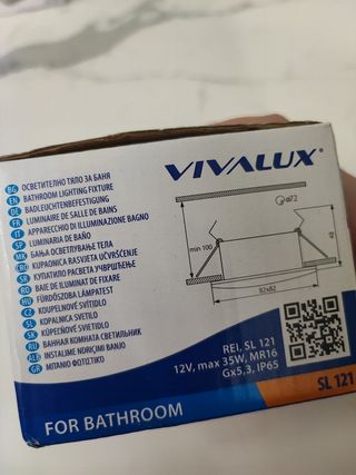 faretti ad incasso ip65 in acciaio lucido nuove 