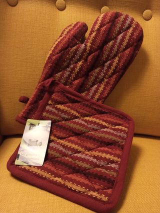 presina e guanto da forno