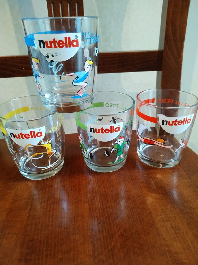 Bicchieri Nutella "Olimpiadi Londra 2012": giardino e fai da te in ...
