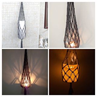 Decorazioni casa camper handmade macrame Boho 