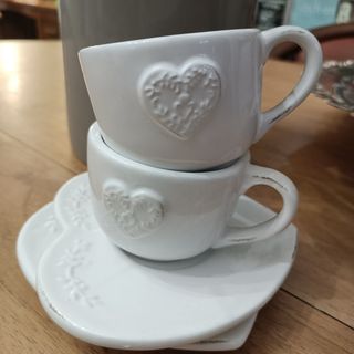 Coppia di tazzine da caffè 