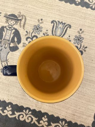 Tazza a pois con piattino