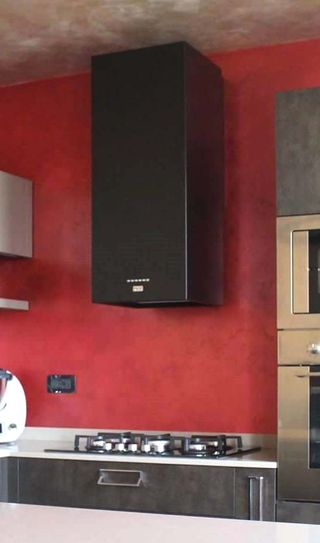 Cappa aspirazione cucina Lav-in estetica neroOpaco