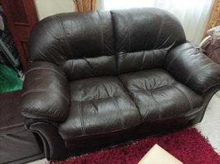 DIVANO MARRONE SCURO