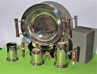 Set Caffè in acciaio inox