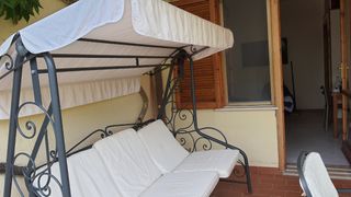 Dondolo di ferro anni 60.