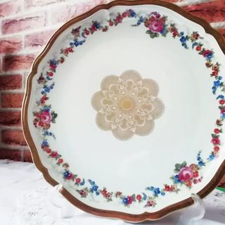 Piatto di porcellana grande marchio Rosenthal.
