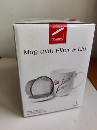 tazza da tè sakura con filtro