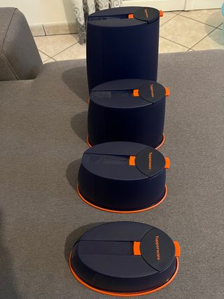 TUPPERWARE SET CONTENITORI DISPENSA ELLISSE