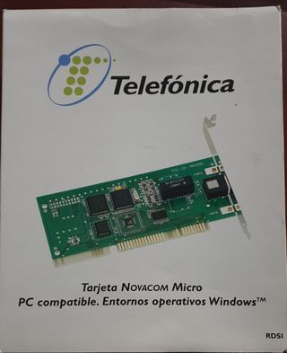 Tarjeta modem NOVACOM Micro para RDSI RJ45 de Segunda mano por 16 EUR ...