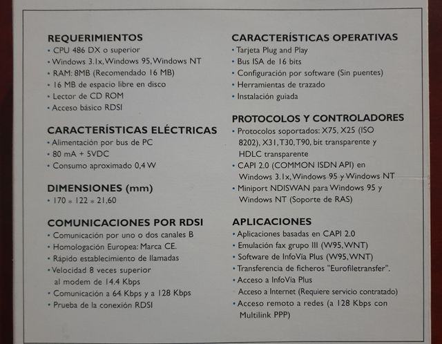 Tarjeta modem NOVACOM Micro para RDSI RJ45 de segunda mano por 45 EUR ...