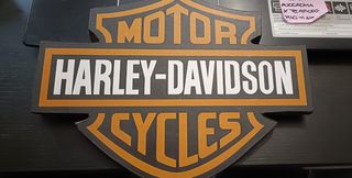 quadretto decorativo Harley Davidson 