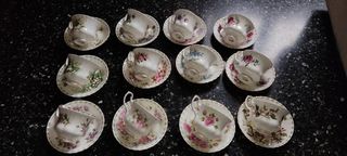 Set completo tazze e piattini ROYAL ALBERT mesi