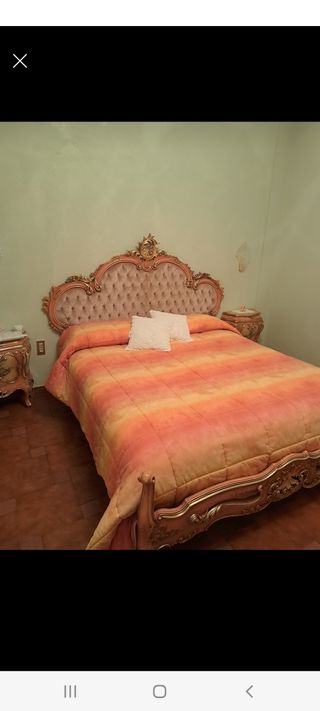 camera completa Barocco Veneziano dipinta a mano