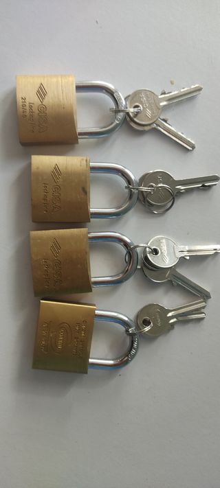 lucchetti Cisa da 40 e corbin