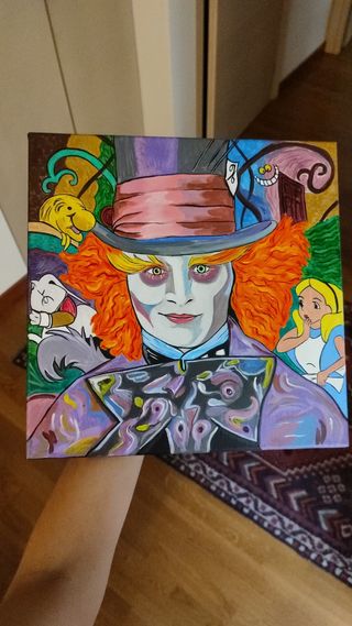 Capplaio Matto dipinto popart