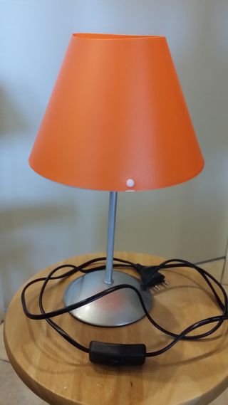 Lampada da comodino Iria arancione