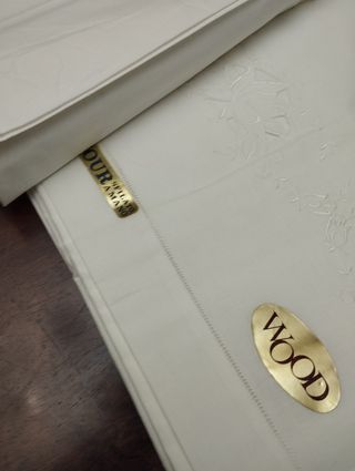 Lenzuolo matrimoniale bianco