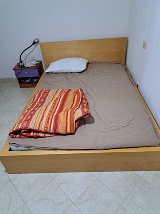 Struttura Letto con doghe e eventualmente materass