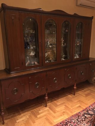 vetrina vintage per salone 