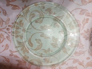 n°6 sotto piatti in vetro