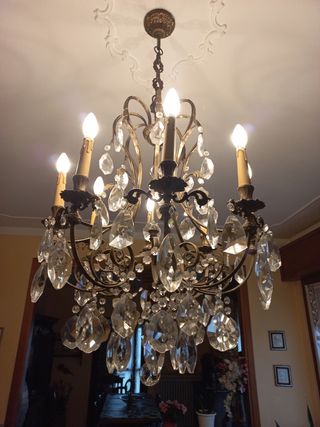 Lampadario in cristallo